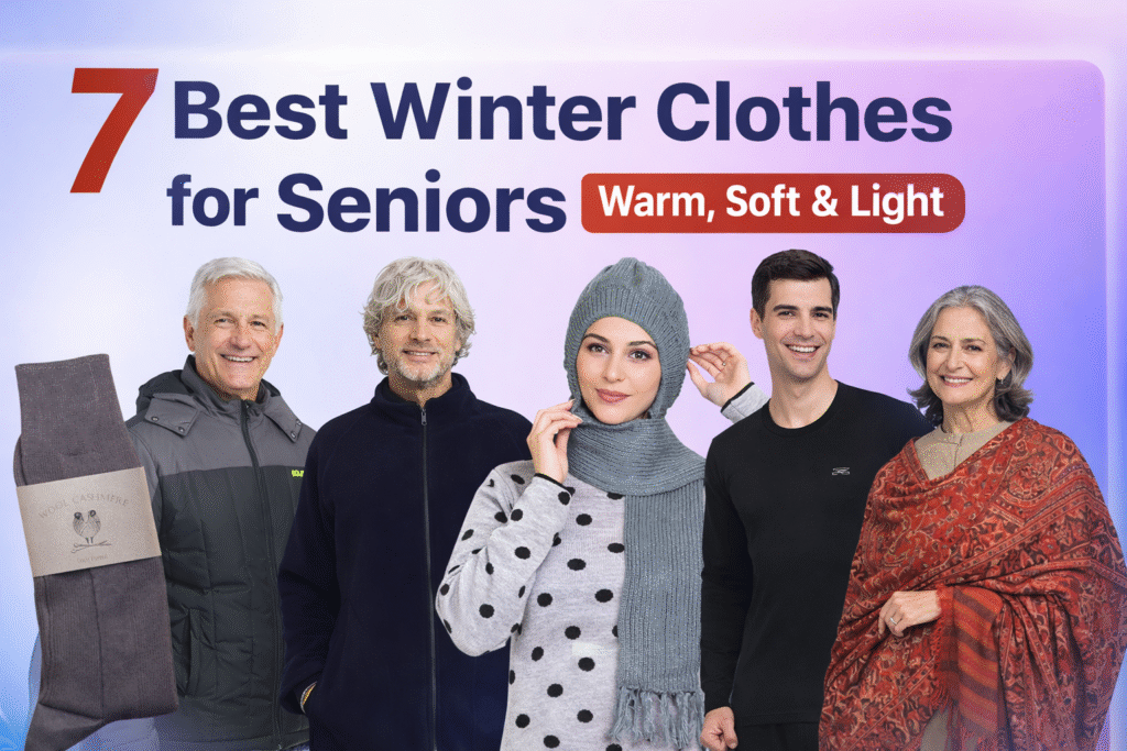 7 Best Winter Clothes for Seniors | Warm, Soft & Light